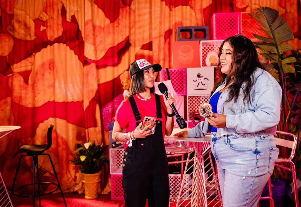 VidCon 2023 Attendees Get Crafty at Instagram's Creator Lounge