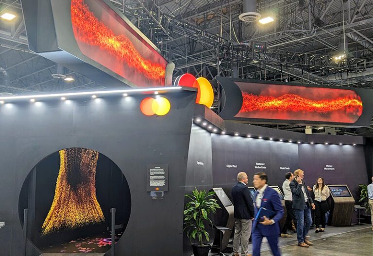 Inside Mastercard’s Particle-Inspired Experience at Money 20/20