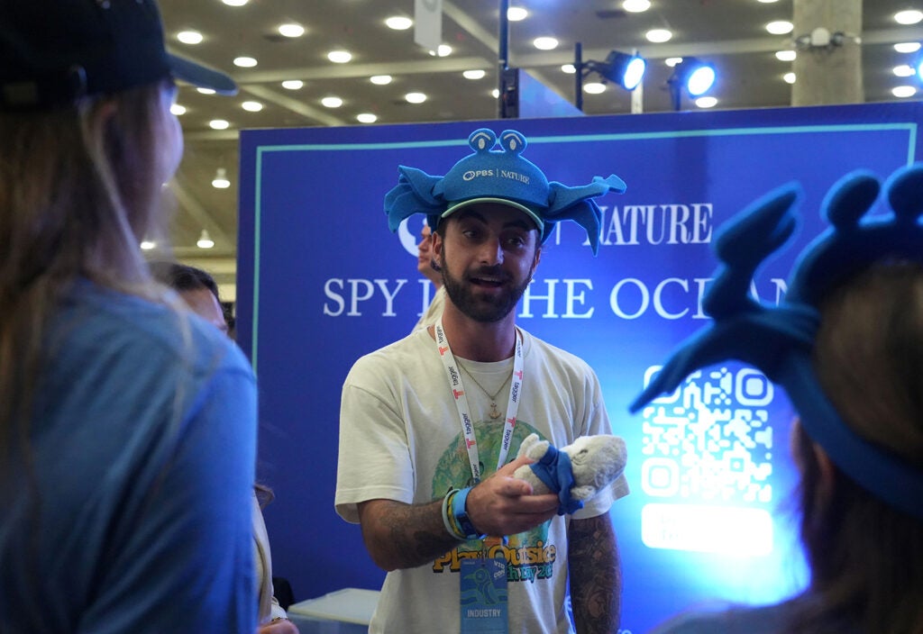 PBS’s Ocean-themed booth at VidCon Baltimore Engages Teens