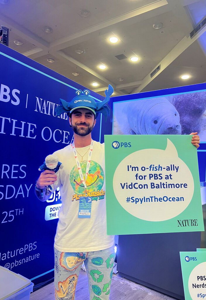 PBS’s Ocean-themed booth at VidCon Baltimore Engages Teens