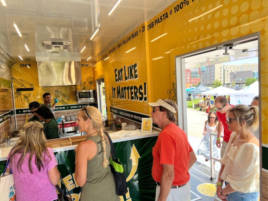 Plant-based ZENB Crafts a Mobile Kitchen for a Pasta Lounge Tour