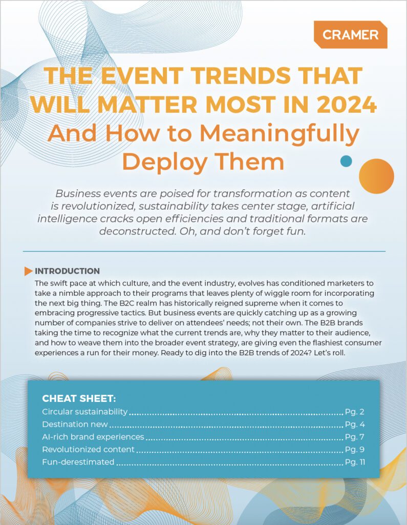 Free Guide: The Event Trends That Matter Most in 2024 - Event Marketer