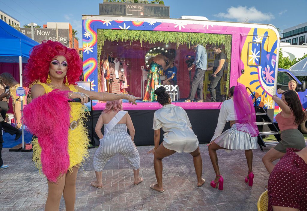 How Max Activated 'The Art of Drag Pop-Up Truck Tour' at Art Week