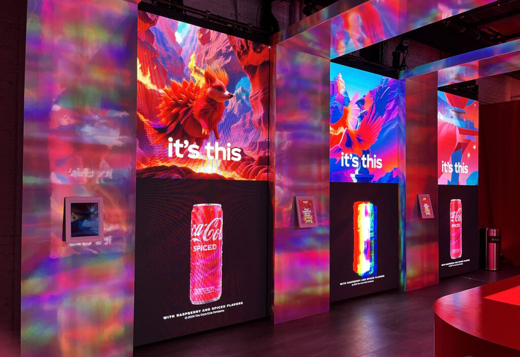 Coke Says its AI-Fueled Spiced Shop is a ‘Novel Way to Drive Trial’
