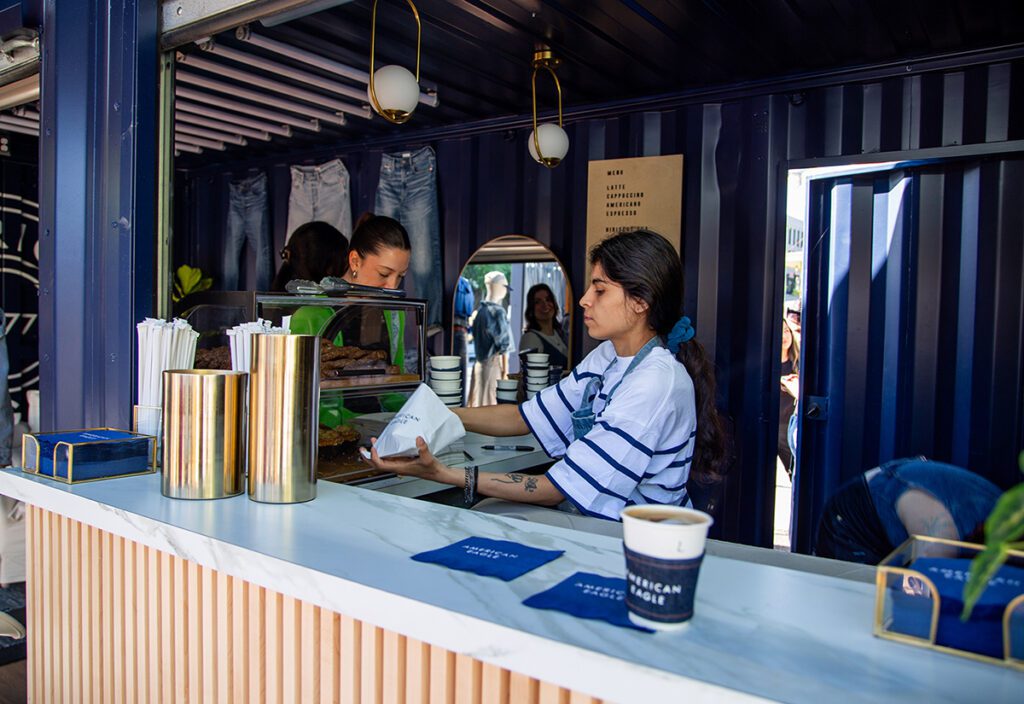 The Brief: Denim Cafés, Scented Billboards and BARK Air