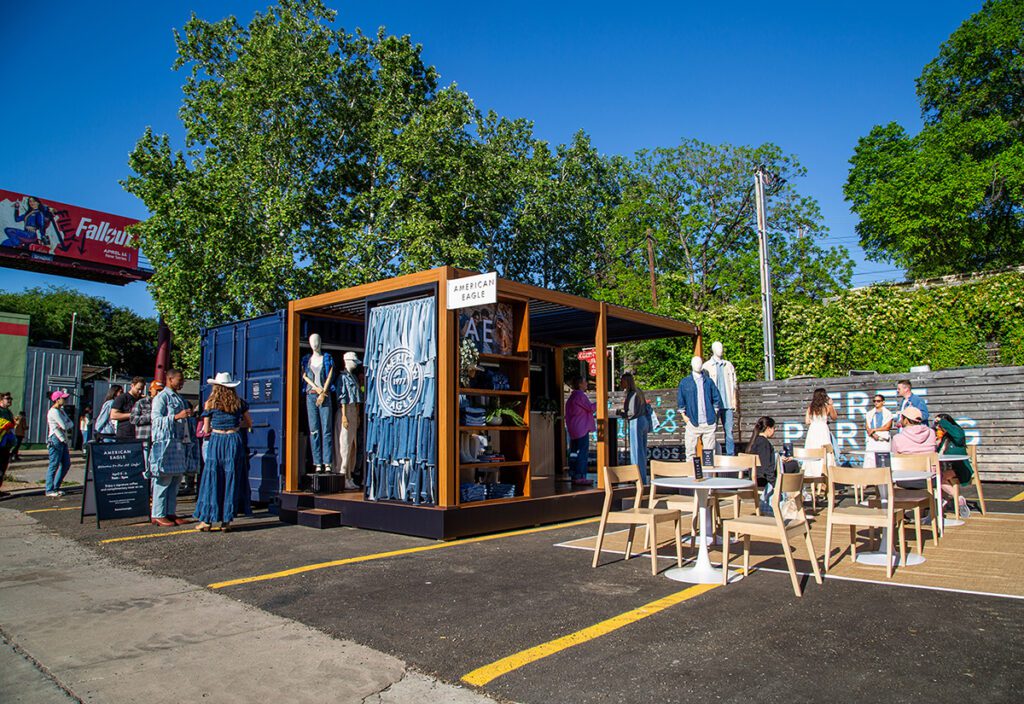 The Brief: Denim Cafés, Scented Billboards and BARK Air