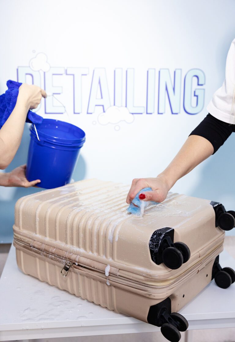 Inside the BÉIS Wash: A 'Car Wash' for Premium Luggage