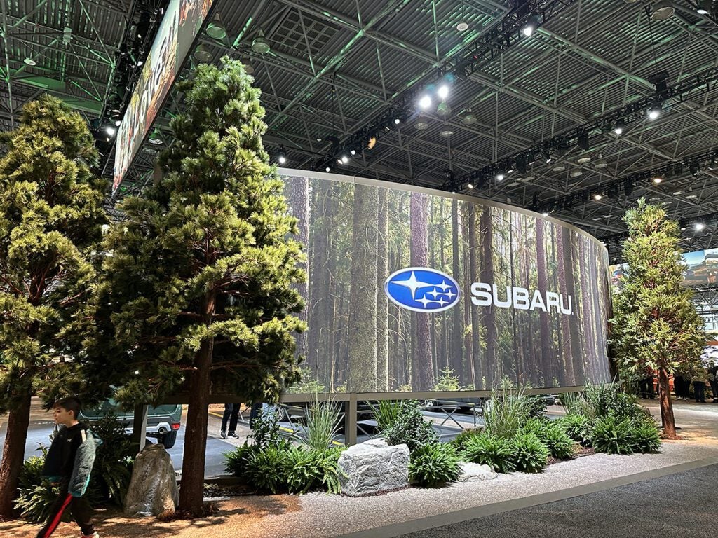 Top Booths from the 2024 New York International Auto Show