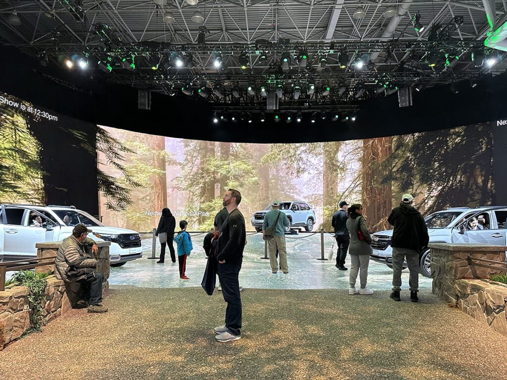 Top Booths from the 2024 New York International Auto Show