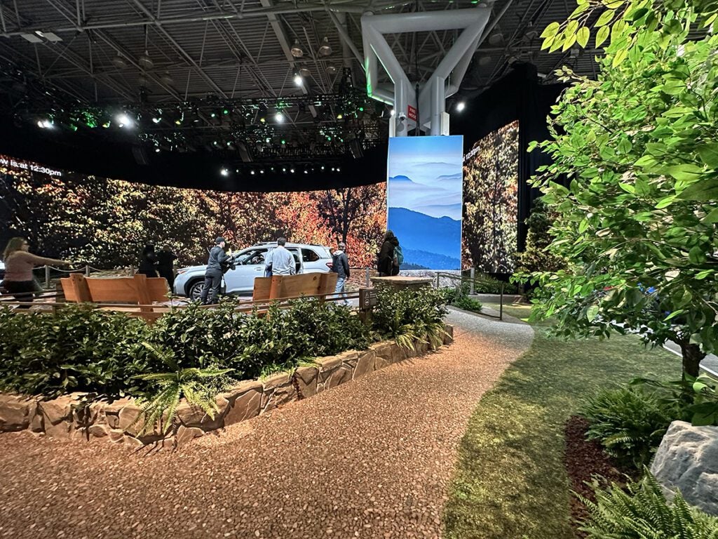 Top Booths from the 2024 New York International Auto Show