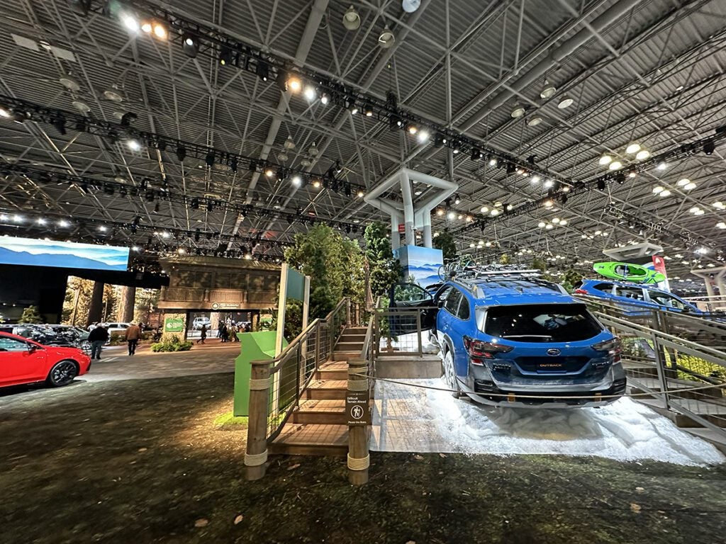 Top Booths from the 2024 New York International Auto Show