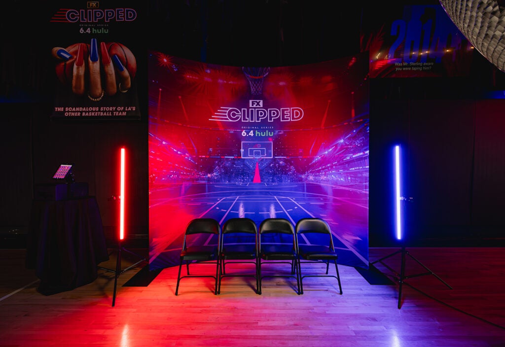 FX Opens a Courtside Club Exhibit to Boost Viewership of 'Clipped'