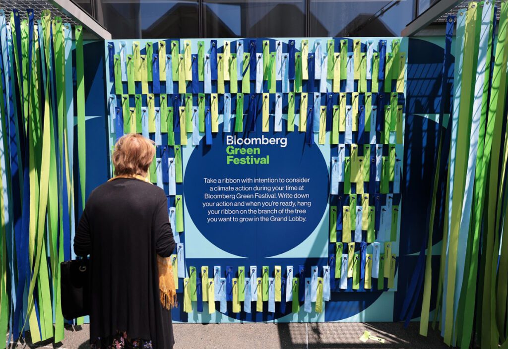 Inside Bloomberg Green Festival with Jessica Webber of Bloomberg Live