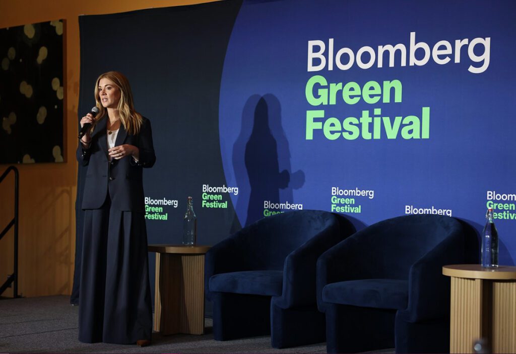 Inside Bloomberg Green Festival with Jessica Webber of Bloomberg Live