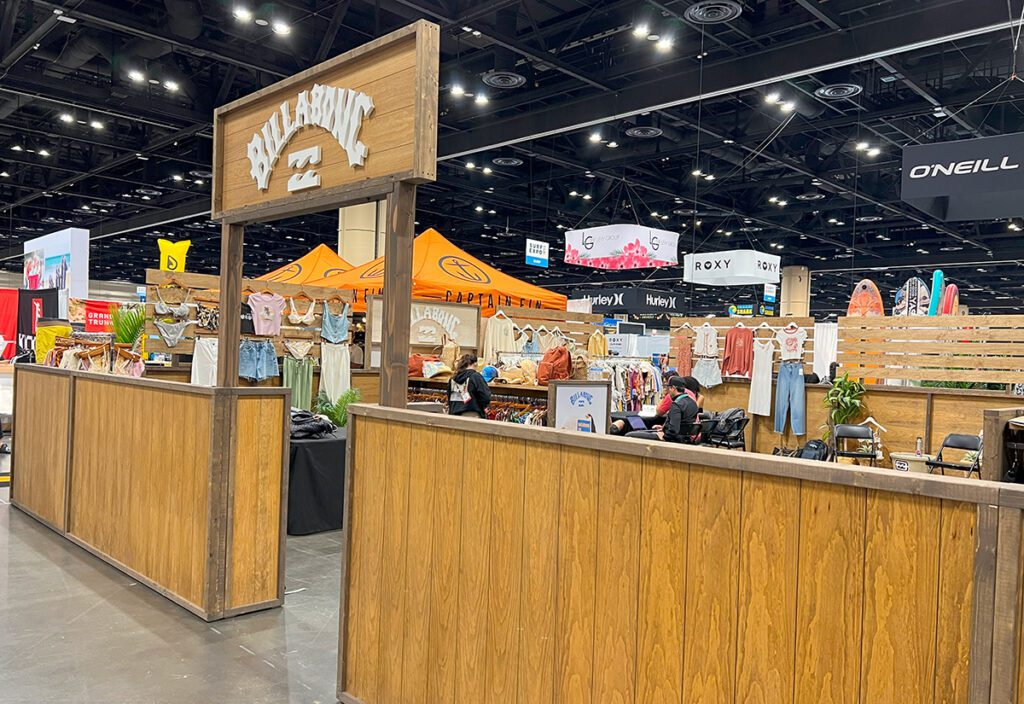 Surf Expo Exhibit Trends: Pony Walls, Wood Features, Live Models