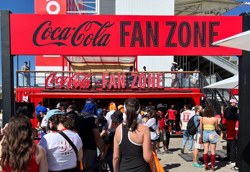 Inside Coca-Cola’s Evolving Formula 1 US Grand Prix Strategy