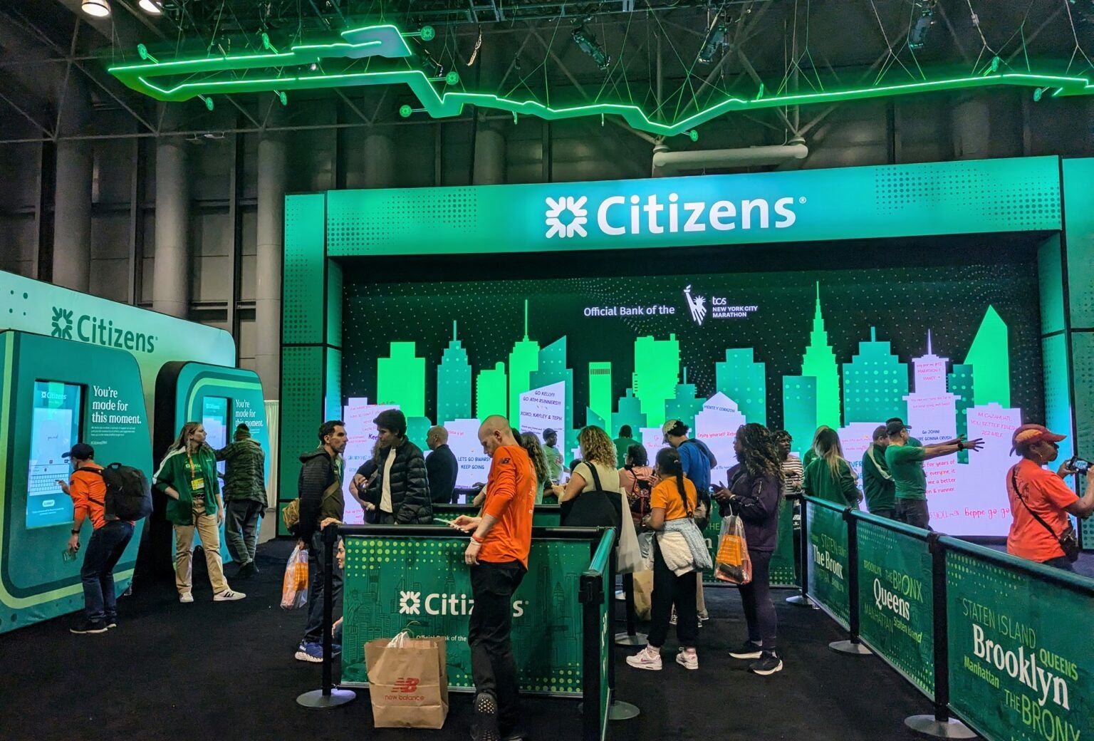 Brand Activations at the 2024 TCS New York City Marathon Expo