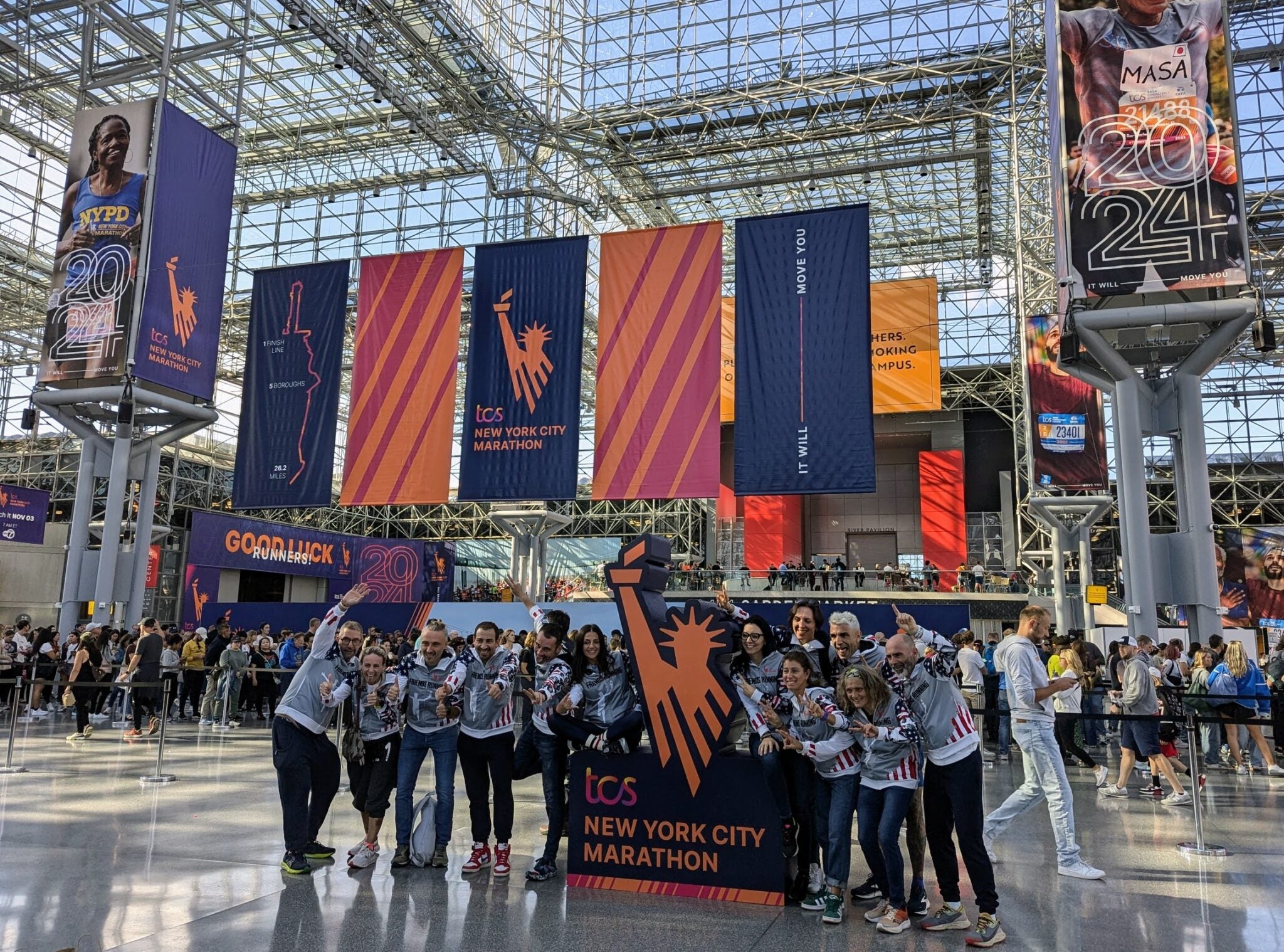 Brand Activations at the 2024 TCS New York City Marathon Expo