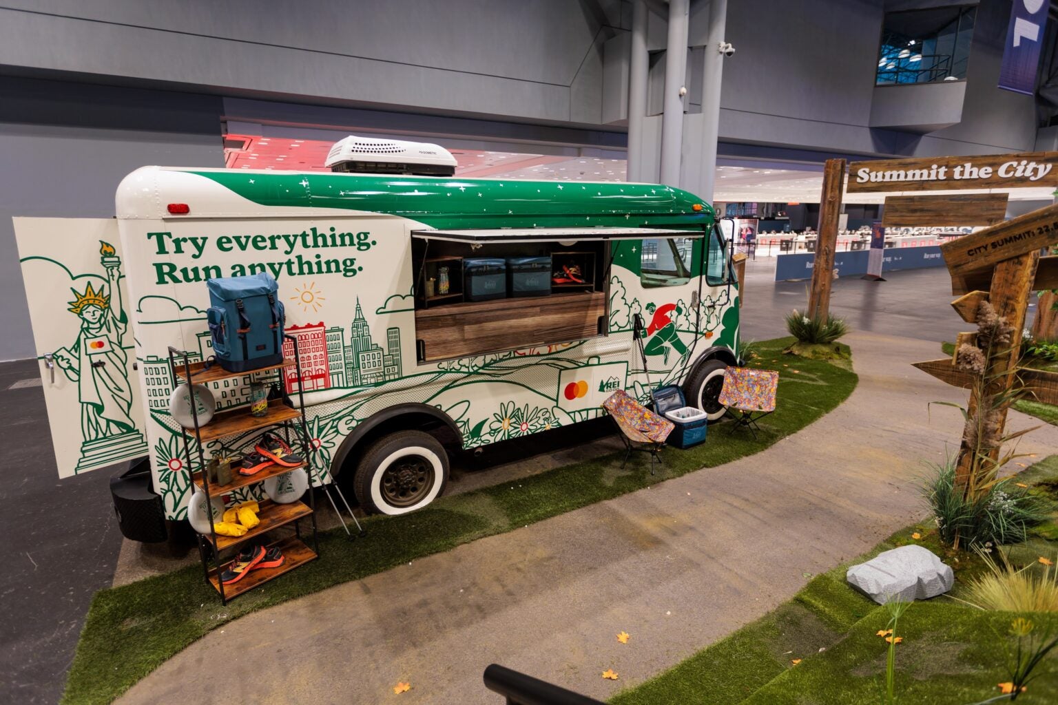 Brand Activations at the 2024 TCS New York City Marathon Expo