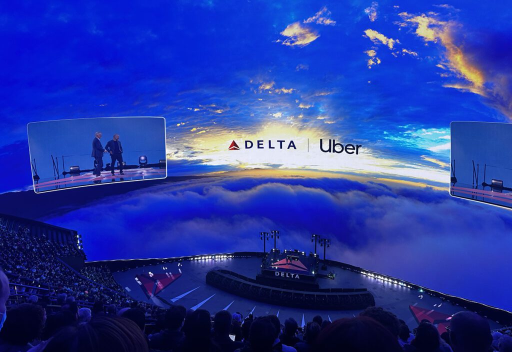CES 2025: Inside the Delta Keynote at Sphere in Las Vegas