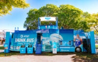 How the AT&T Dunk Bus Brings Gameday Action Directly to Fans